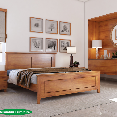 King Size Teak Wood Box Type Cot, With Storage At Rs 24500 In ...